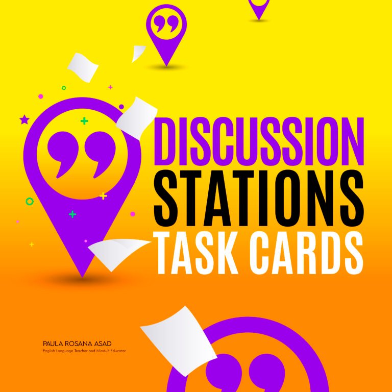 Discussion Stations Task Cards ESL Conversation Activities - The ...
