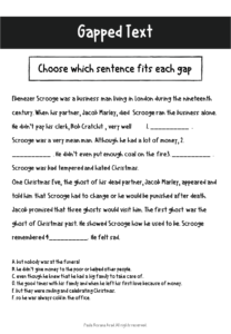 A Christmas Carol. Literacy Centers.Literature. - The Resourceful ...