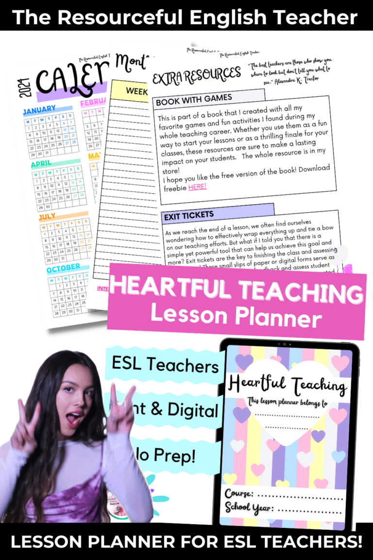 Projects, Ideas and Resources for your ESL EFL classes