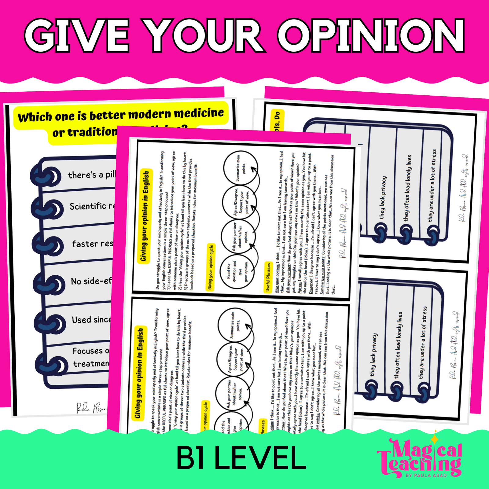 ESL Speaking Activities - The Resourceful English Teacher