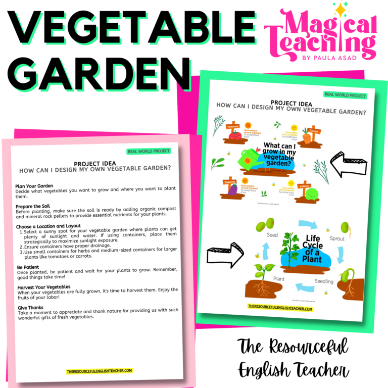 Projects Based Learning for Primary - The Resourceful English Teacher