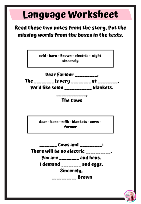 Click, Clack, Moo: Cows that Type Book Companion. - The Resourceful ...